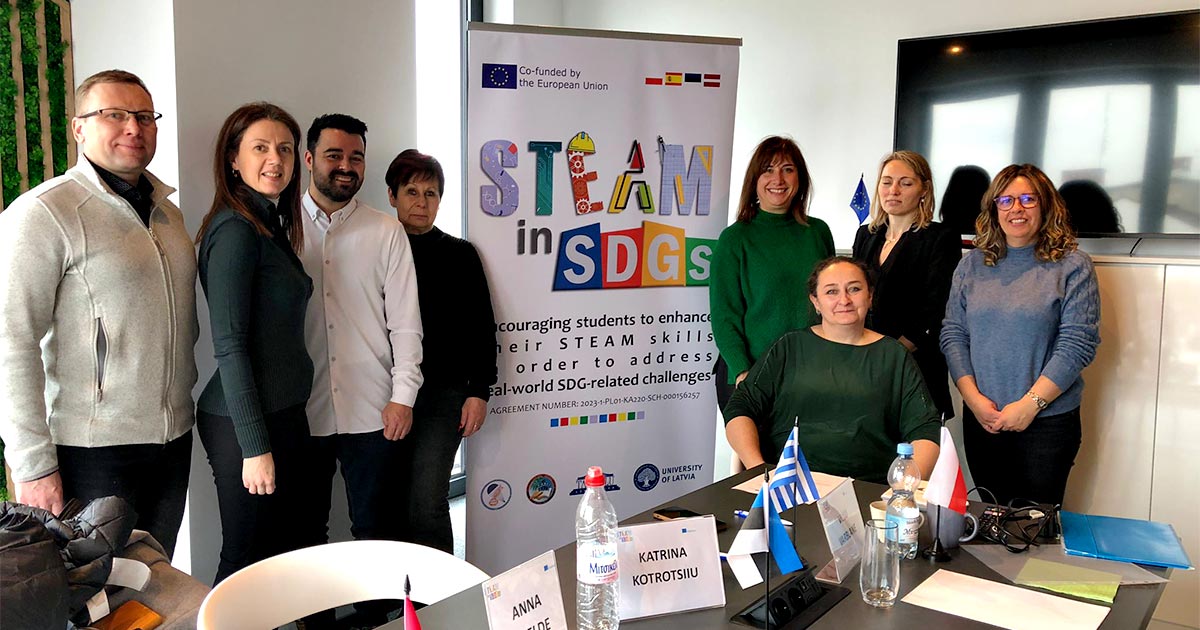 Kicking Off Meeting of the STEAMinSDGs Project – ERASMUS+ PROJECTS